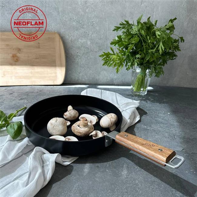 Neoflam Bien Alüminyum Döküm Tava Siyah 24cm - Akayev